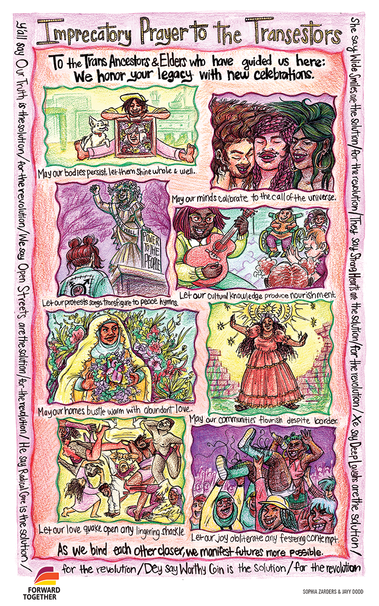 Imprecatory Prayer to the Transestors - Forward Together